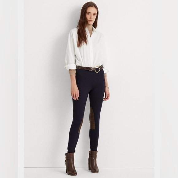 Lauren Ralph Lauren | Pants & Jumpsuits | Lauren Ralph Lauren Athedora Navy Blue Jodhpur Skinny ...